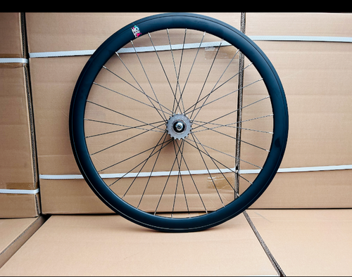 New black Single Speed Rear Wheel Fixed Fixie 700c flip-flop hub with ...