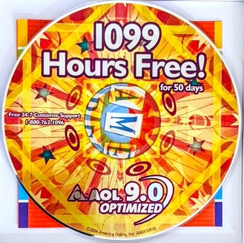KALEIDOSCOPE America Online Collectible / Install Disc, HOLOGRAPHIC AOL ...