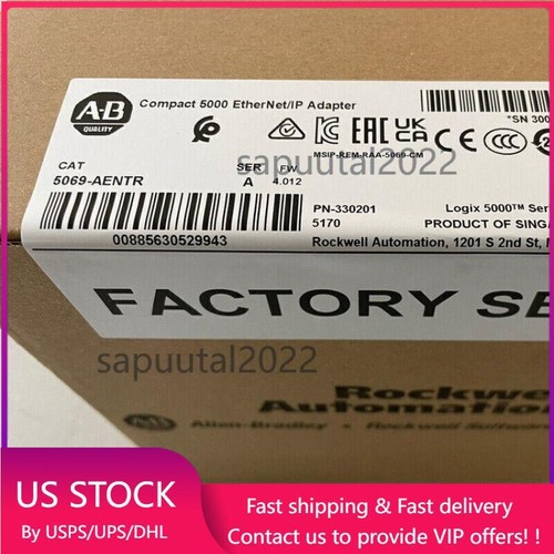 New Sealed Allen-Bradley 5069-AENTR Compact 5000 EtherNet/IP Adapter | eBay
