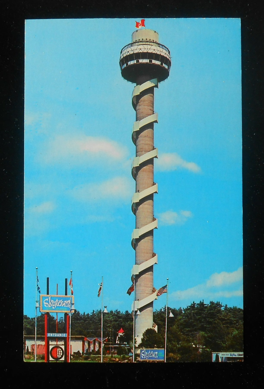 1970s Skytown Tower Thousand Islands ON Canada Leeds and Grenville Co ...