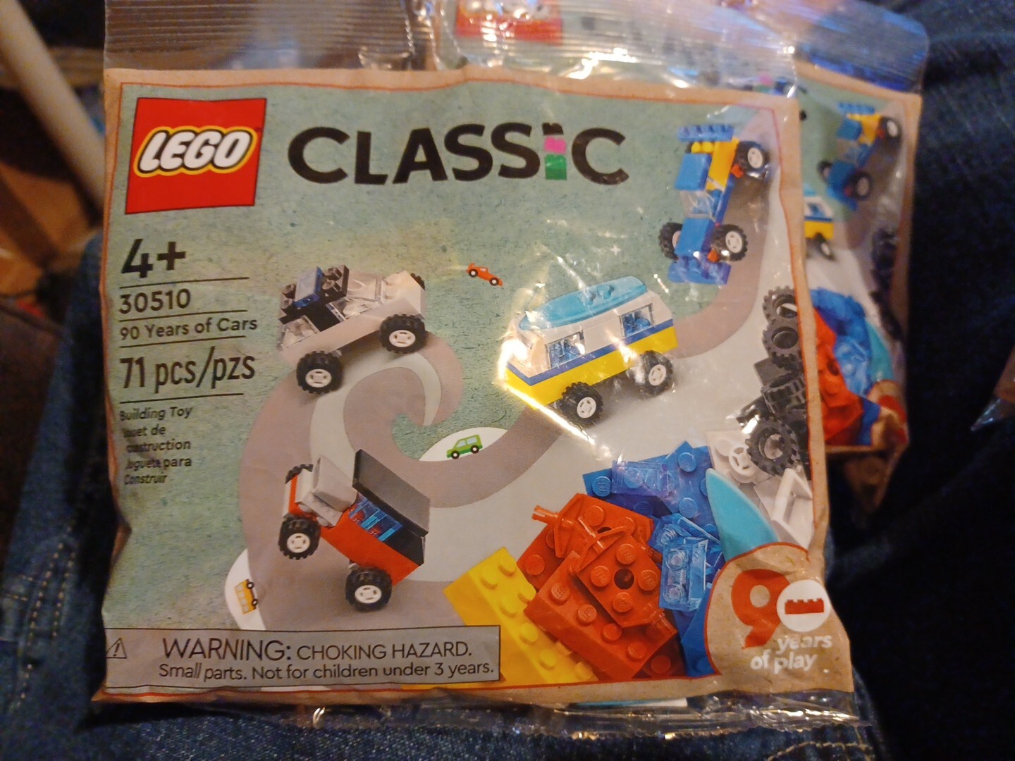 Lot Of 4 LEGO Classic 90 Years Of Cars 30510 Anniversary New Sealed ...