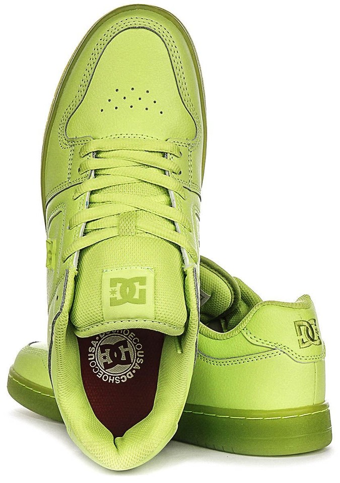 Dc Shoes Neon Manteca 4 Se Bright Lace Up Skate Mens Trainer Lime US 8 ...