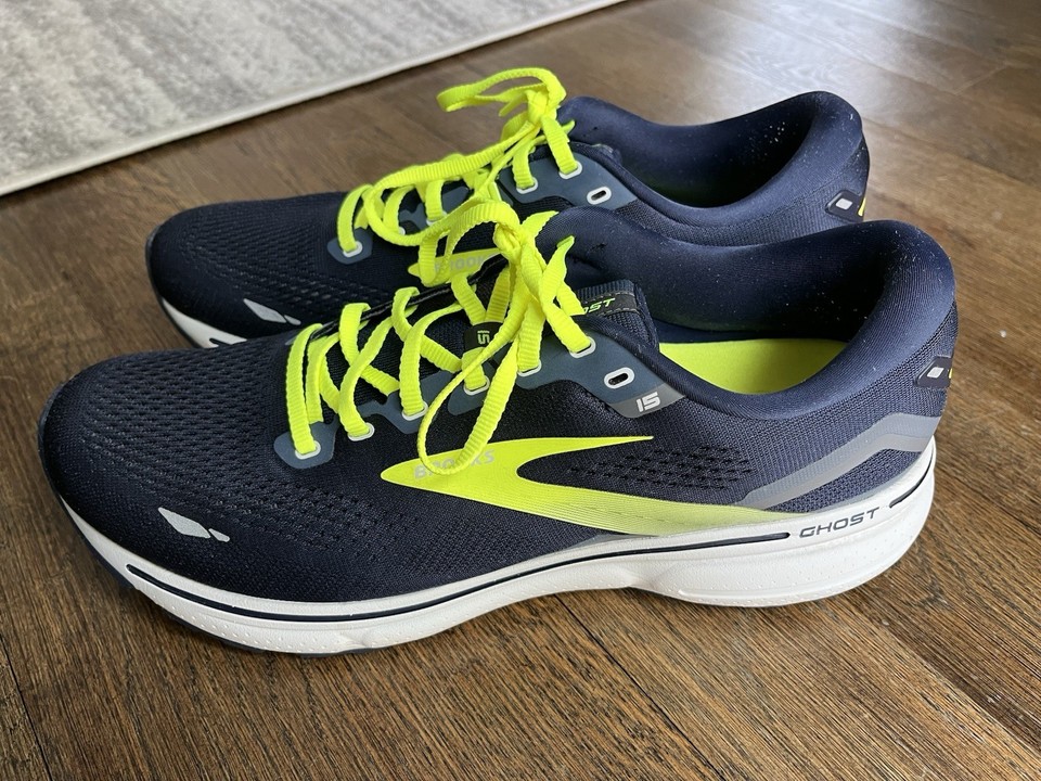 Brooks Ghost Running Shoe • Men’s Size 12 Sneakers DNA Loft V2 Navy ...