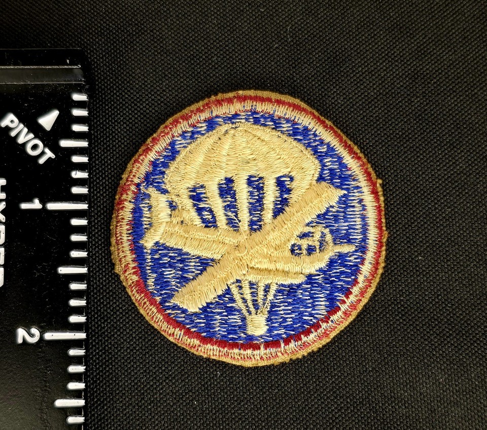 Original WW2 Airborne ParaGlider Enlisted Mans Cap Patch | eBay