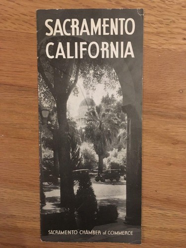 1930 Pamphlet of Sacramento, California (Chamber of Commerce) | eBay
