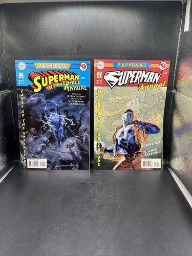 DC Comics Pulp Heroes Superman & Superman In Action Annuals #9 1997 ...