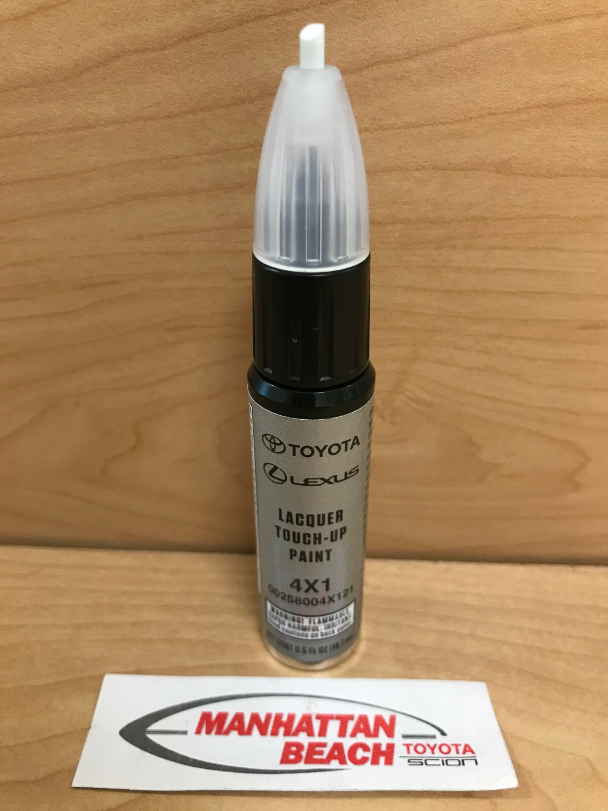 GENUINE TOYOTA TITANIUM GLOW TOUCH-UP PAINT CODE 4X1 OEM 00258-004X1-21 ...