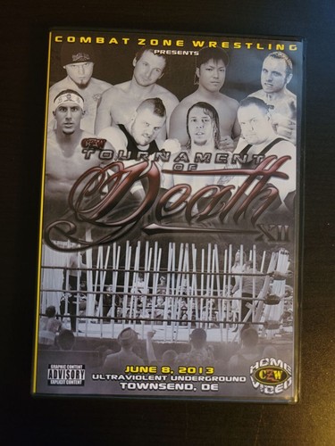 CZW DVD Tournament of Death 12 XII Wrestling Deathmatch 2013 Hardcore ...