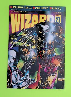 Wizard Comics Magazine #21 1993 Wizard Press 8.0 Comic Book V73-23 | eBay