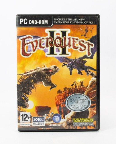 Everquest II 2 PC Game 2 Disc Expansion Pack Complete With Map | eBay