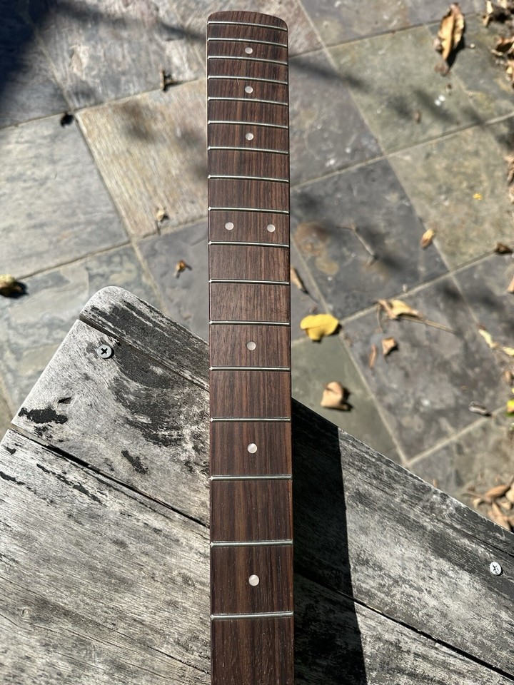 custom PBass style bass neck with age with tuners by jomo ...