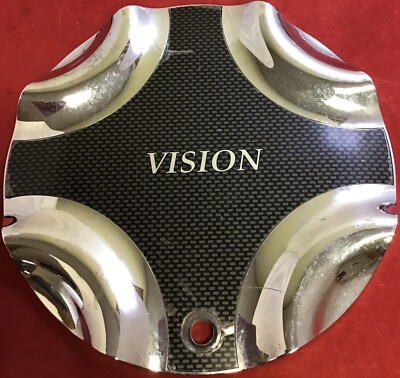 ONE NEW VISION WHEELS CHROME CENTERCAP 8140-0 11721 | eBay