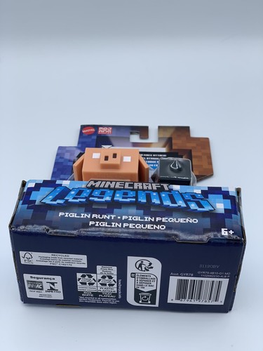 Mattel Minecraft Legends Piglin Runt Figure Hard To Find Great Box ...