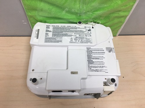 NEC NP905 LCD Projector - No Remote (448 hours) 805736022490 | eBay