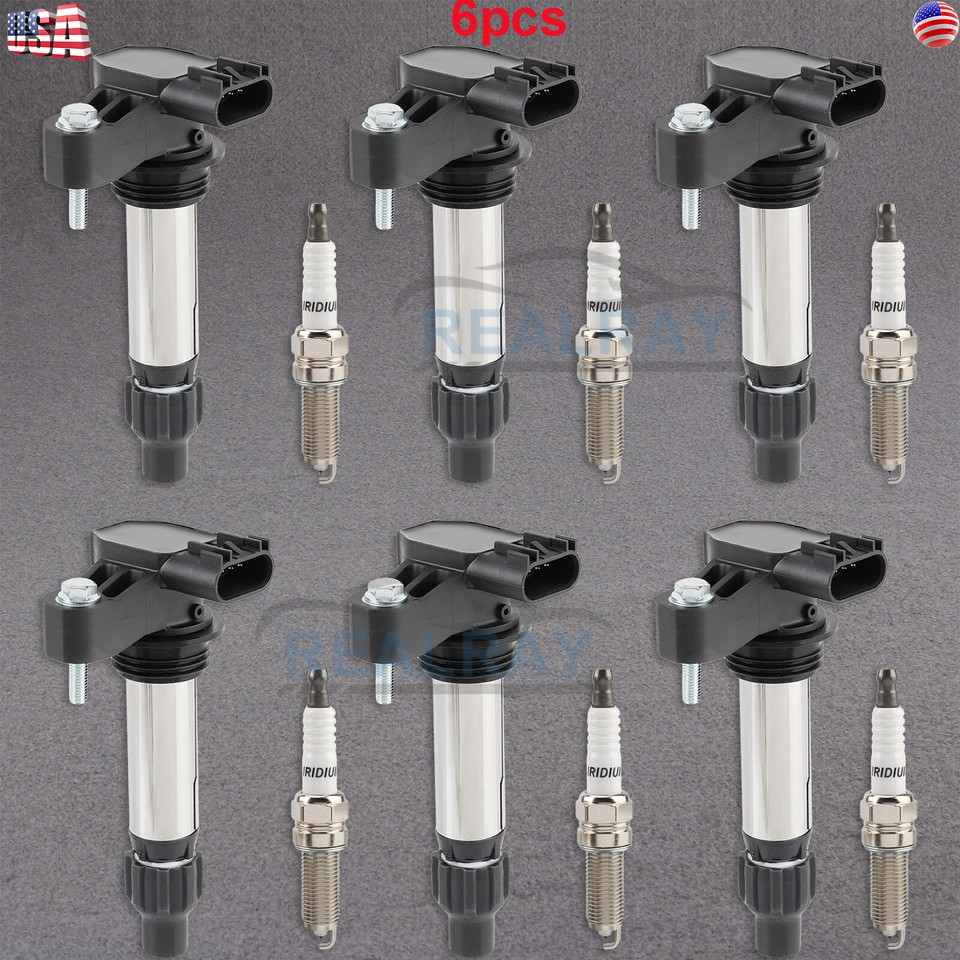6 Ignition Coil Pack for GMC Acadia Chevy Traverse Cadillac ATS CTS ...