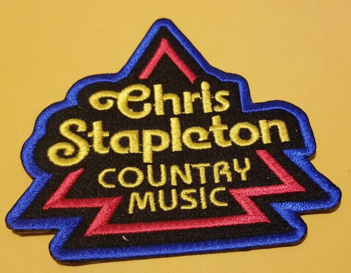 Chris Stapleton Country Music Embroidered Patch approx 3.5x3.75" | eBay
