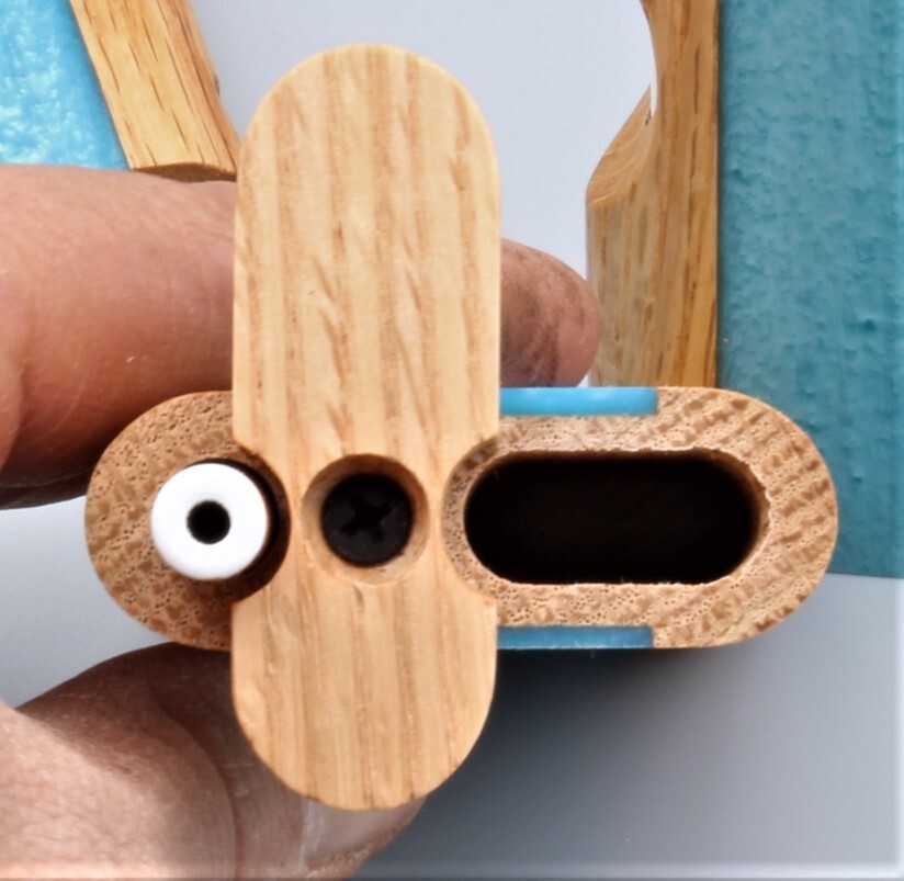 Zombieboxx Wood Dugout Epoxy Handcrafted in MN USA Blue Hitter Bat Pipe ...