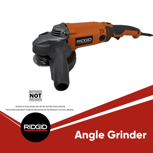 RIDGID R10202 7'' CORDED ANGLE GRINDER Clean Unit #5 648846066561| eBay