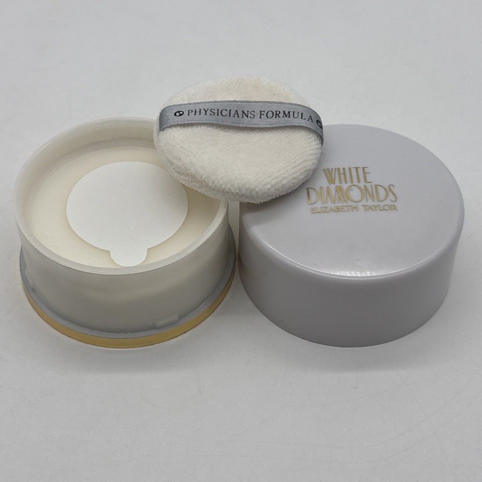 Elizabeth Taylor White Diamonds Body Radiance Perfumed Body Powder 1 ...