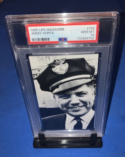 Jimmy Hoffa Photo PSA 10 Rarest Card Teamsters Vegas Mob Mafia ...