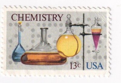 STAMP SCOTT 1685 "Science of Chemistry" 13 CENT 1976 USED | eBay