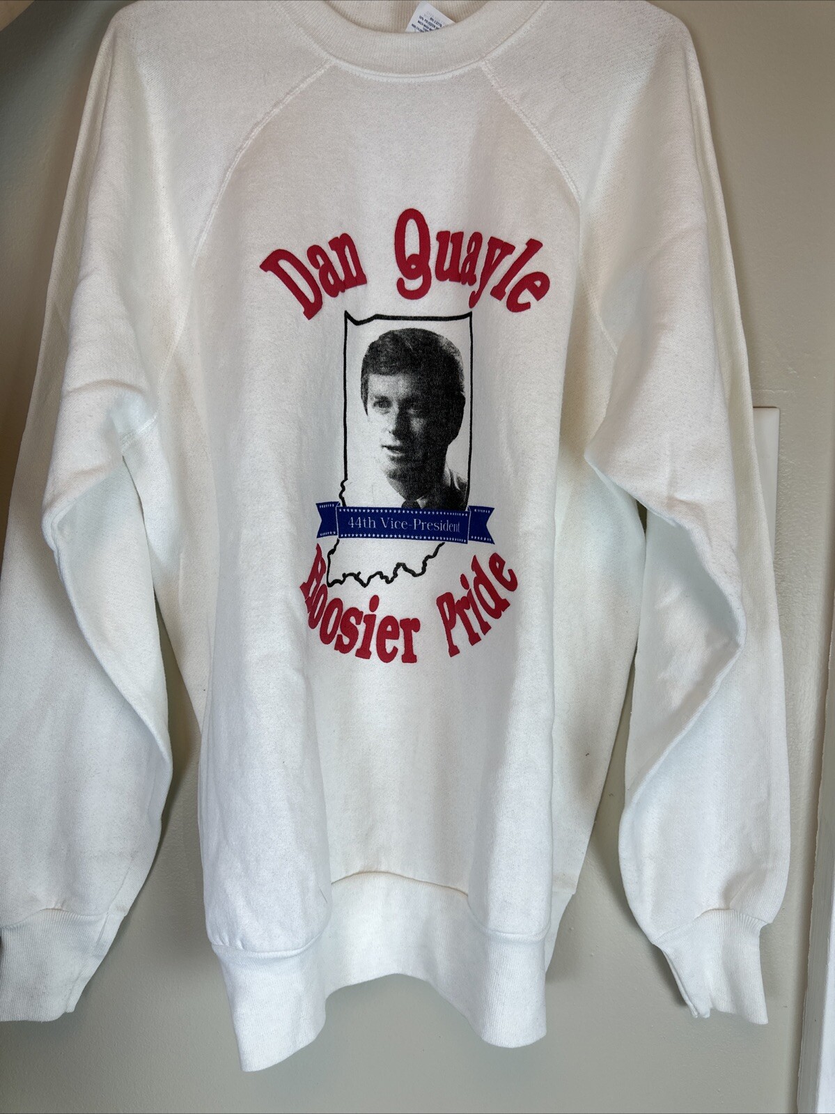Rare Vintage George Dan Quayle 1988 Hoosier Pride Cam… - Gem