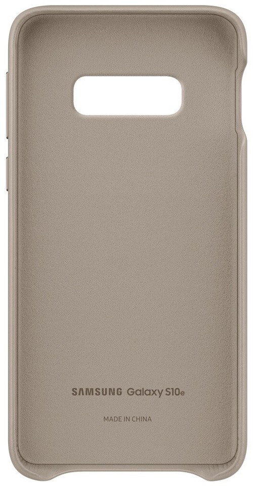 Original / Genuine Samsung LEATHER Back Cover for Samsung Galaxy S10e ...