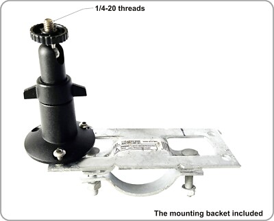T-Post and 2-3/8-inch Fence Post Adjustable Trail Camera Mounting ...