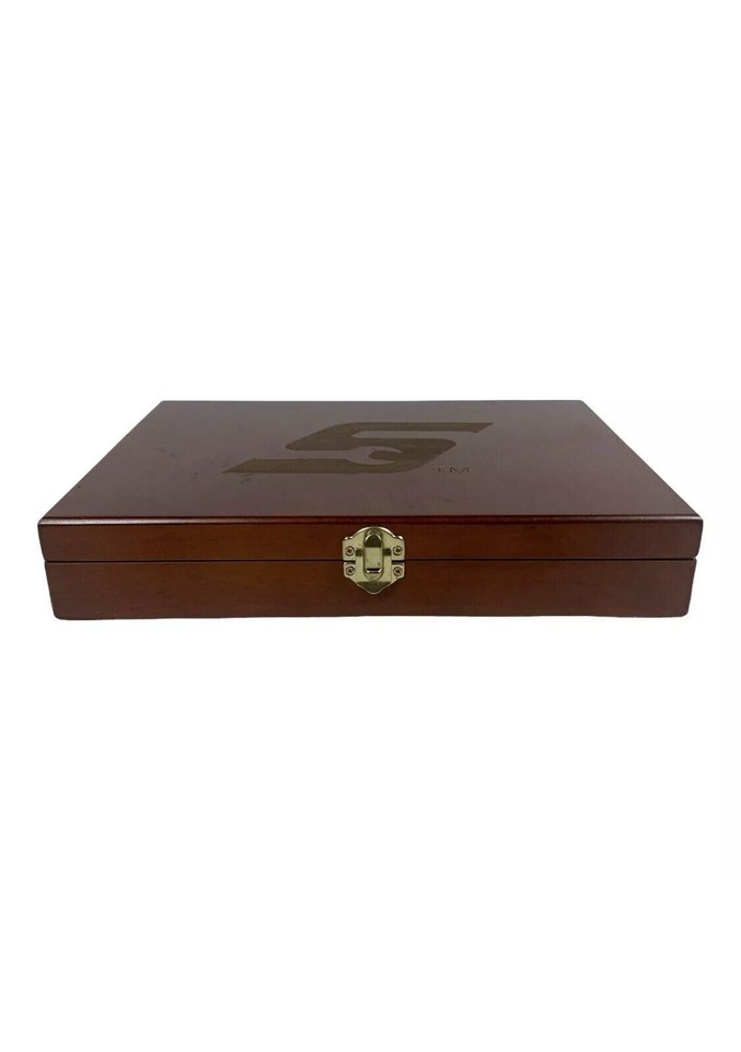 Snap-On Box Wrench 6 Piece Steak Knife Set in Collectors Box Gold-Color ...