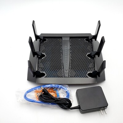 NETGEAR Nighthawk X6S AC4000 Tri-band WiFi Router, Gigabit Ethernet ...