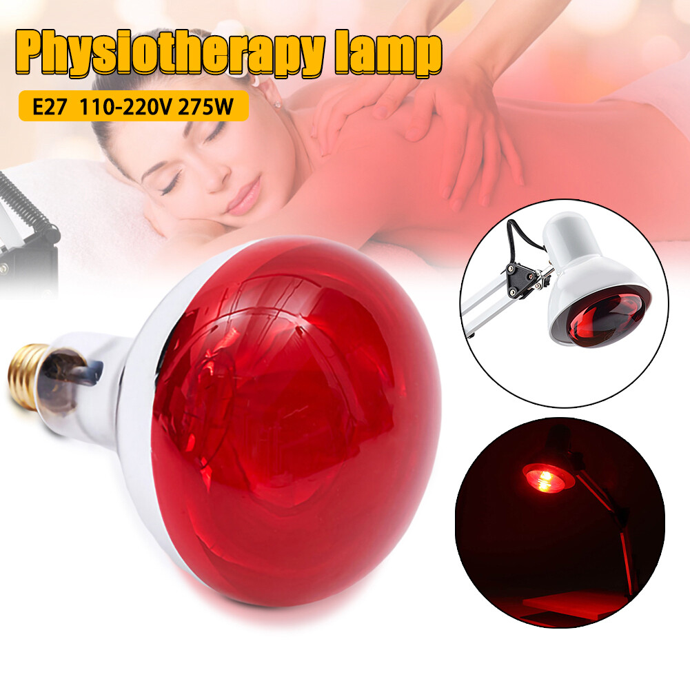 E27 275W LED Infrared Heat Lamp Bulb Therapeutic For Therapy Health ...