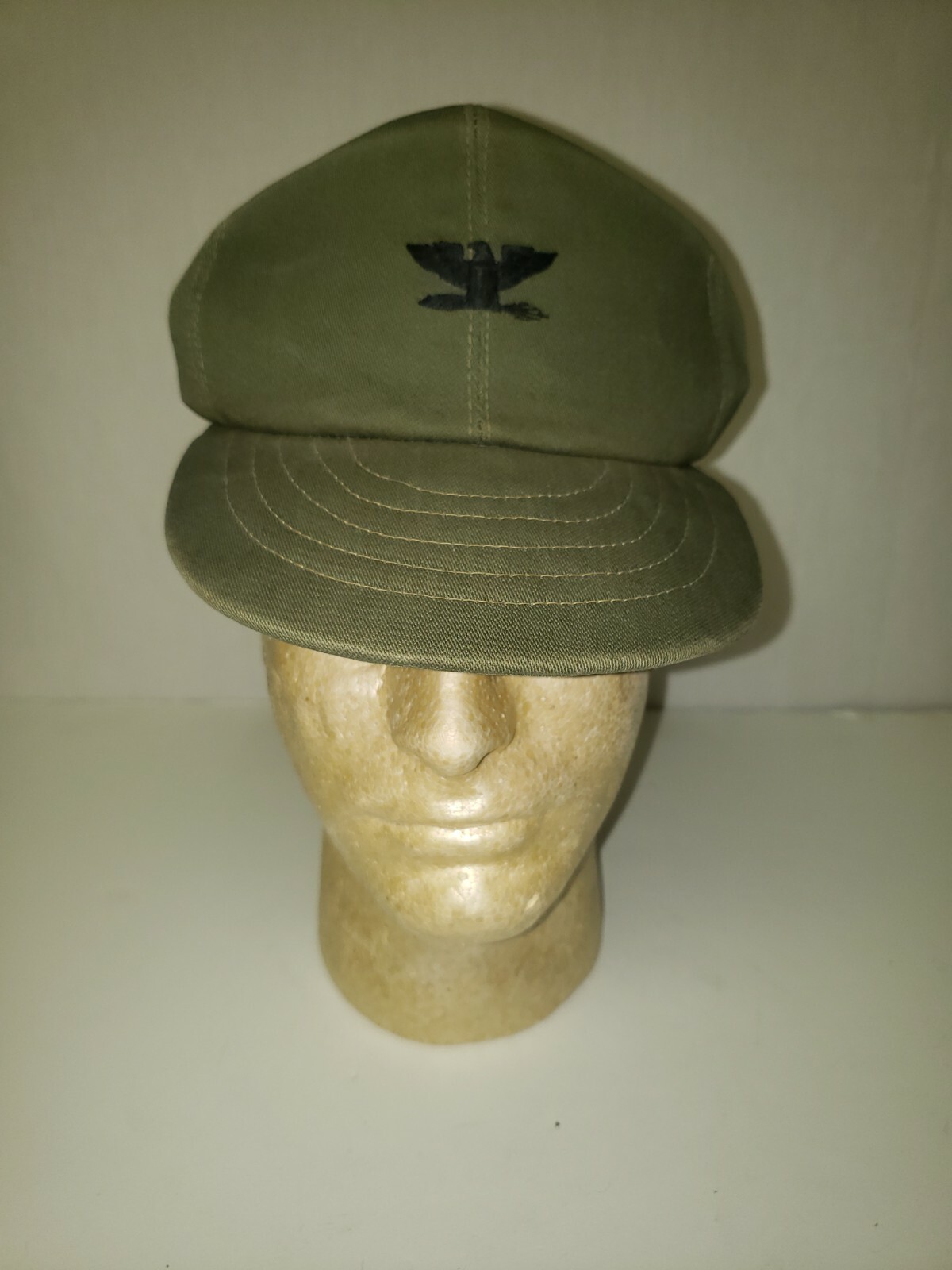 R25D-122 Vietnam US Army OD Baseball Cap Colonel Eagle Sz 6 7/8 Named ...