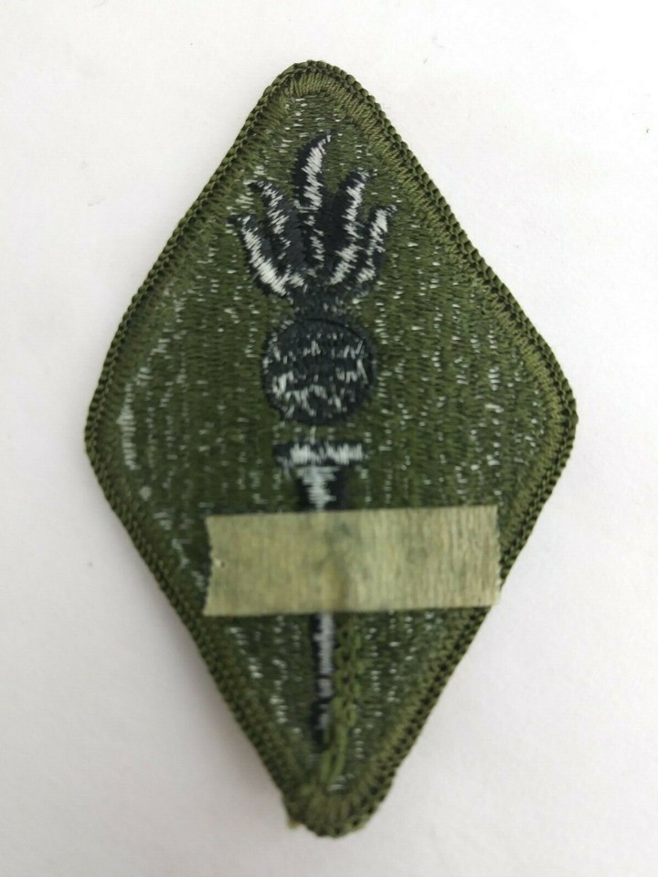 ORDNANCE CENTER SCHOOL Patch U.S. ARMY Military Subdued Merrowed Edge ...