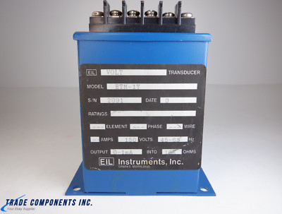 EIL INSTRUMENTS ETM-1Y VOLT TRANSDUCER | eBay