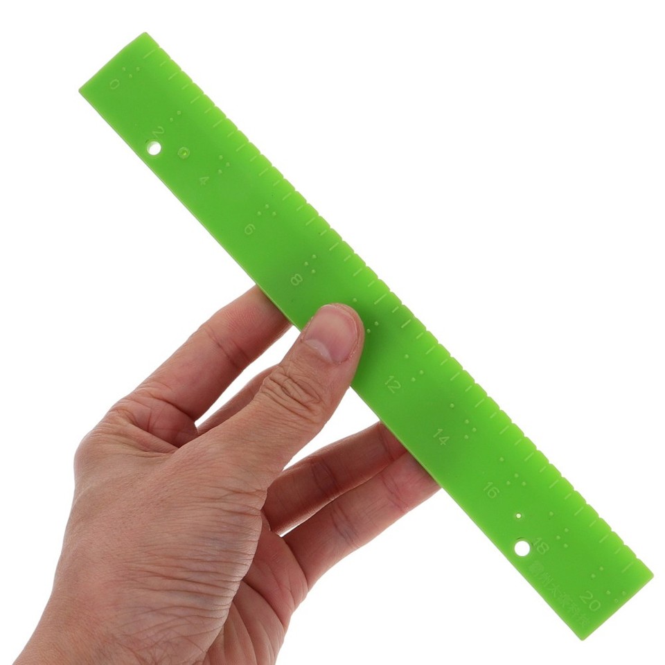 Braille Learning Equipment Blind Measuring Supply. Tactile Ruler | eBay UK
