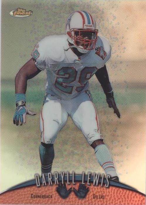 1998 Topps Finest - Darryll Lewis #107 No Protector Refractor for sale ...