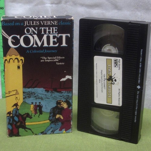 ON THE COMET Jules Verne future VHS science-fiction Karel Zeman stop ...