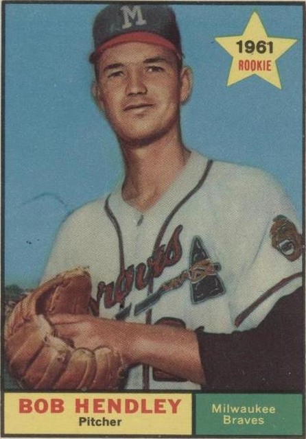 1961 Topps - #372 Bob Hendley (RC) for sale online | eBay