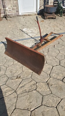Wheel Horse Short Frame Snow / Dozer Plow Blade. Complete. | eBay
