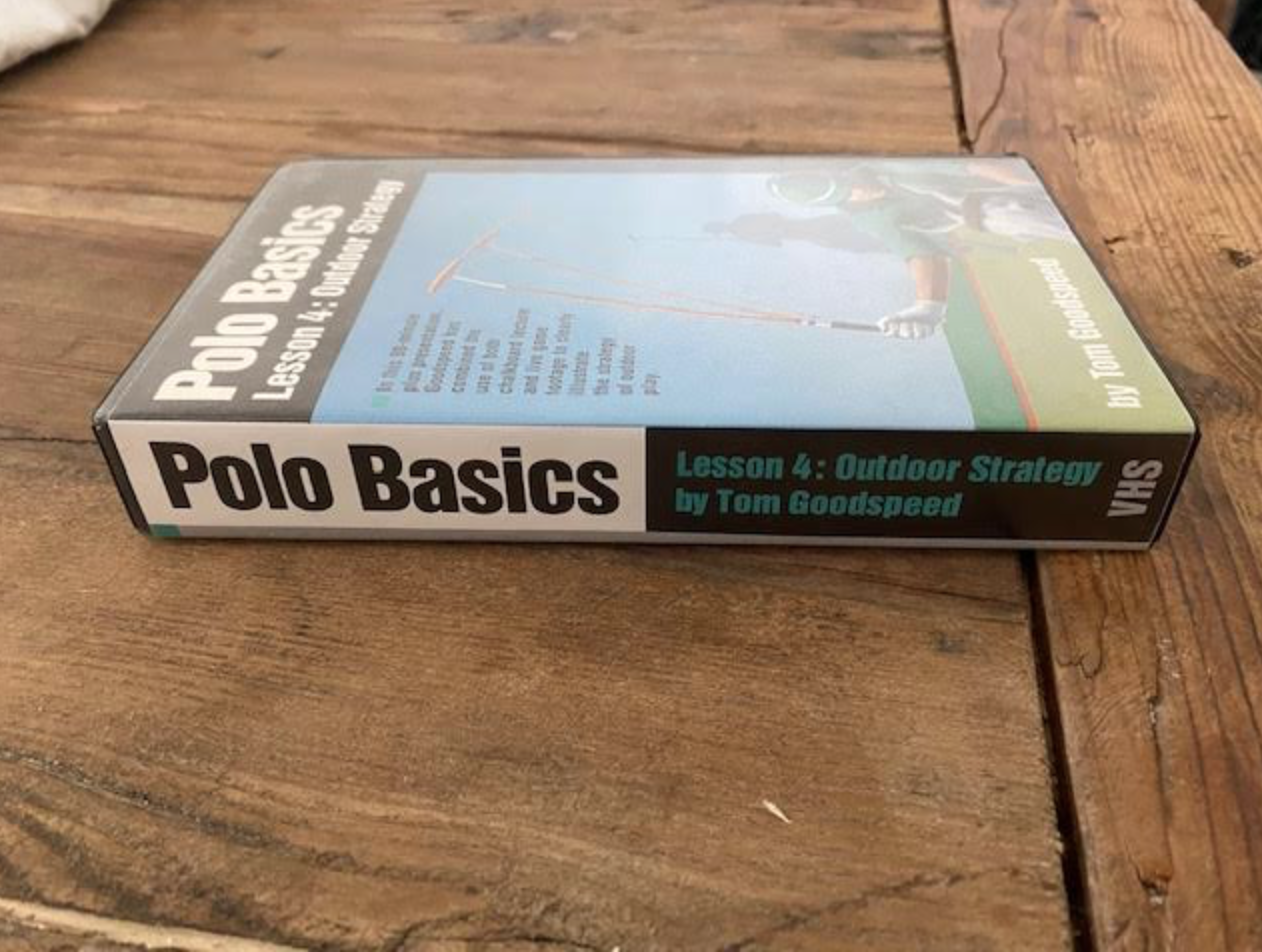 VINTAGE POLO BASICS BY TOM GOODSPEED LESSON 4 VHS | eBay