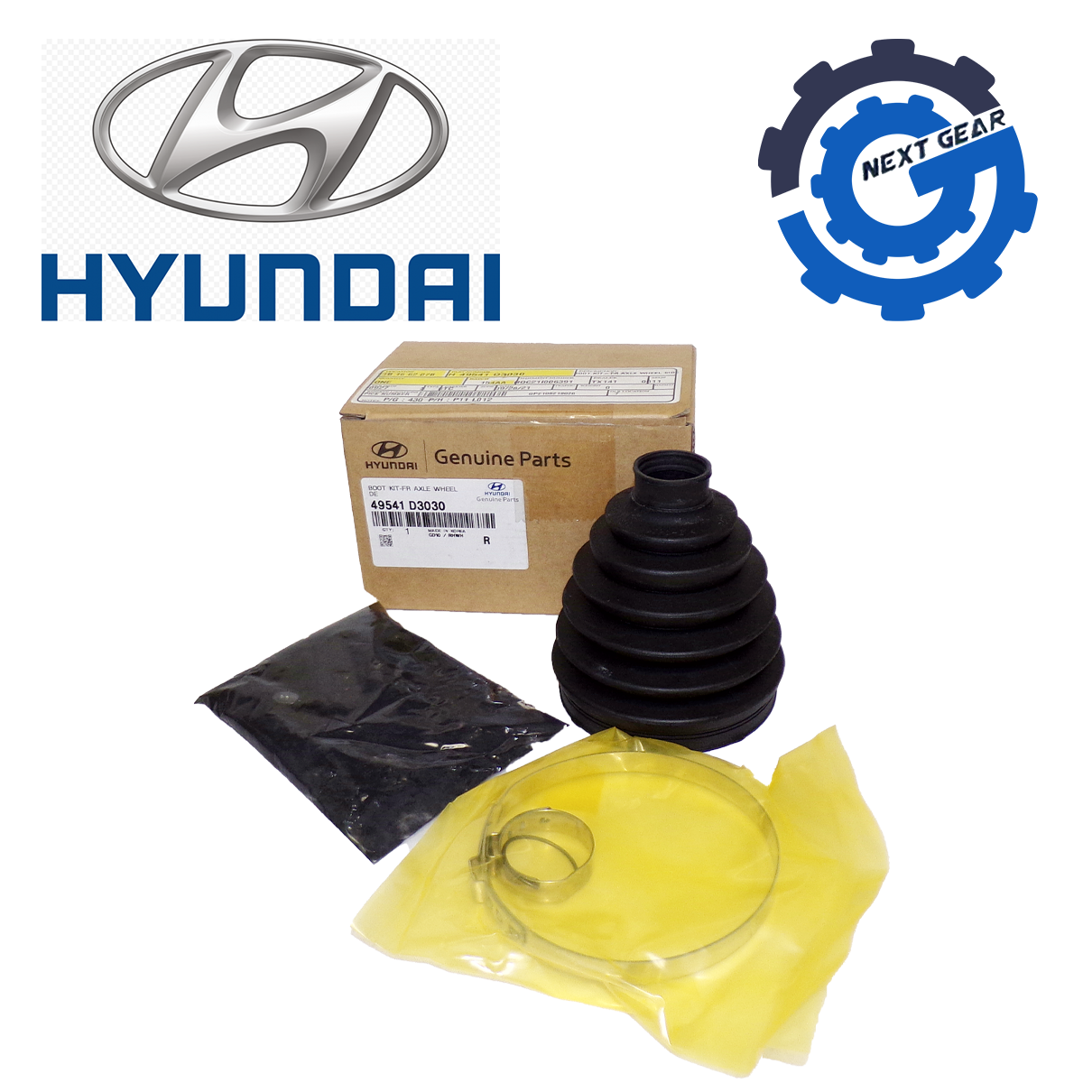 New OEM Hyundai Front Axle Wheel Side Boot Kit 2015-2018 Tucson 49541 ...