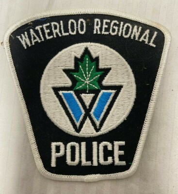 Waterloo Regional Police Patch | eBay