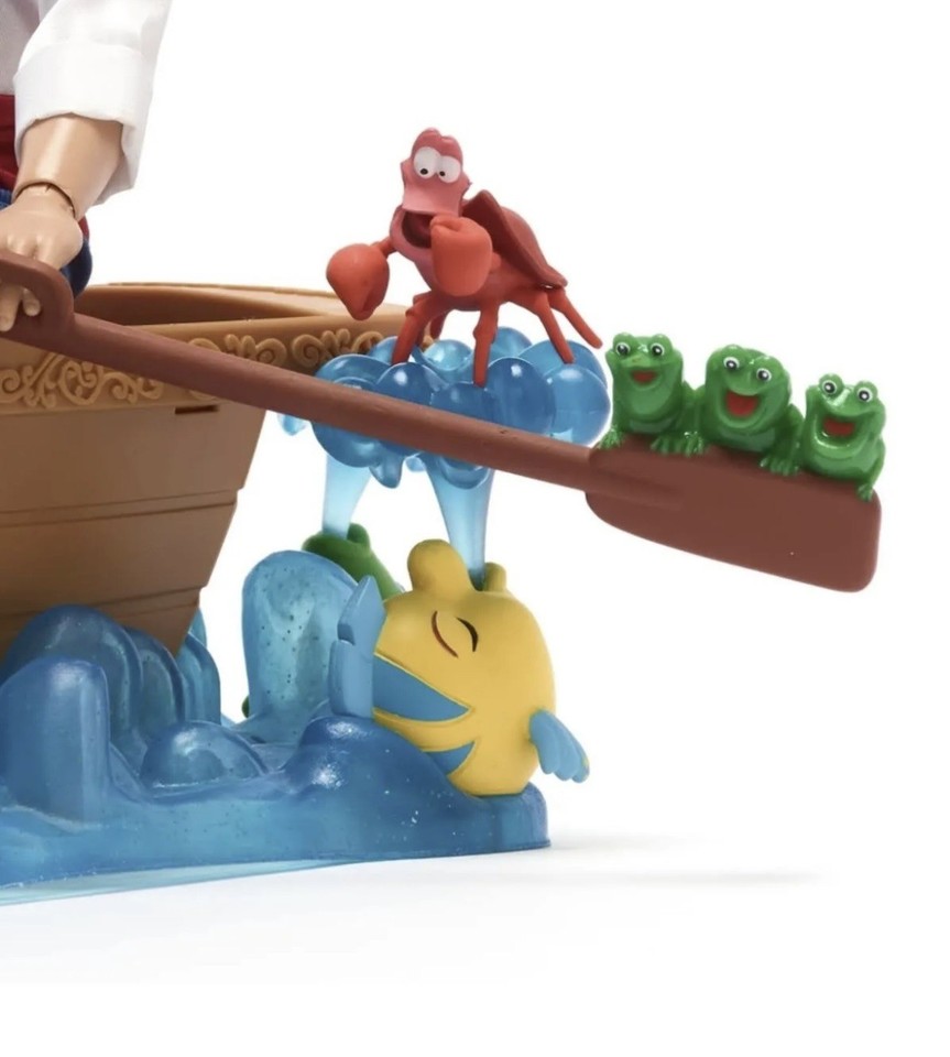 Disney Store The Little Mermaid Ariel & Eric Deluxe Gift Set Retired ...