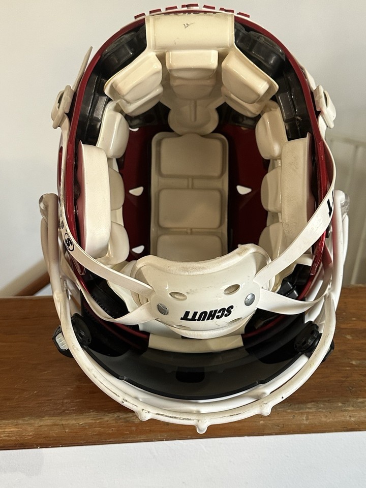 Custom Oklahoma Sooners 44 Brian Bosworth Full Size M Schutt DNA Helmet ...