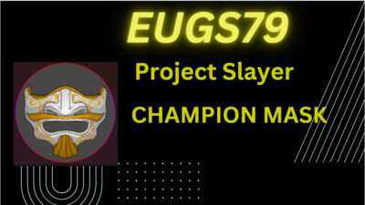 Project Slayers Champion mask (same day delivery) | eBay
