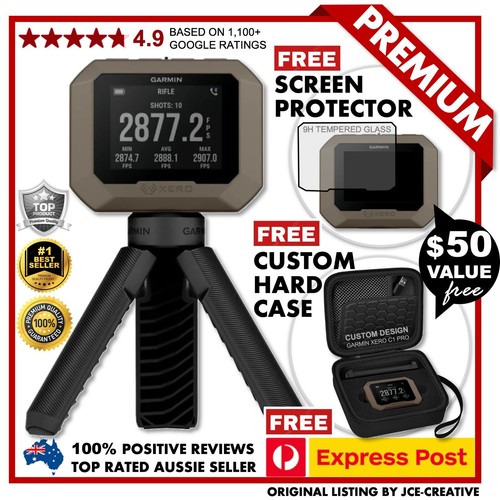 Garmin Xero C1 Pro Chronograph AU🔥LOWEST PRICE + FREE CASE + SCREEN ...