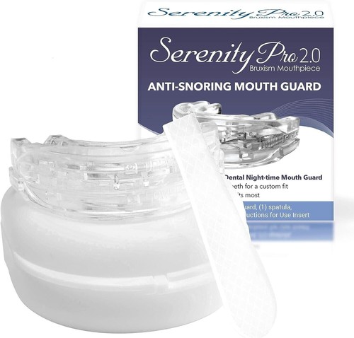 Serenity PRO 2.0 Bruxism Night Sleep Aid Mouthpiece Boil and Bite ...