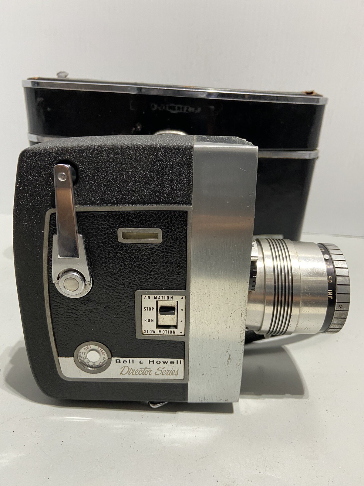 Bell & Howell Director Series Zoomatic 8mm Magazine Movie Camera ...