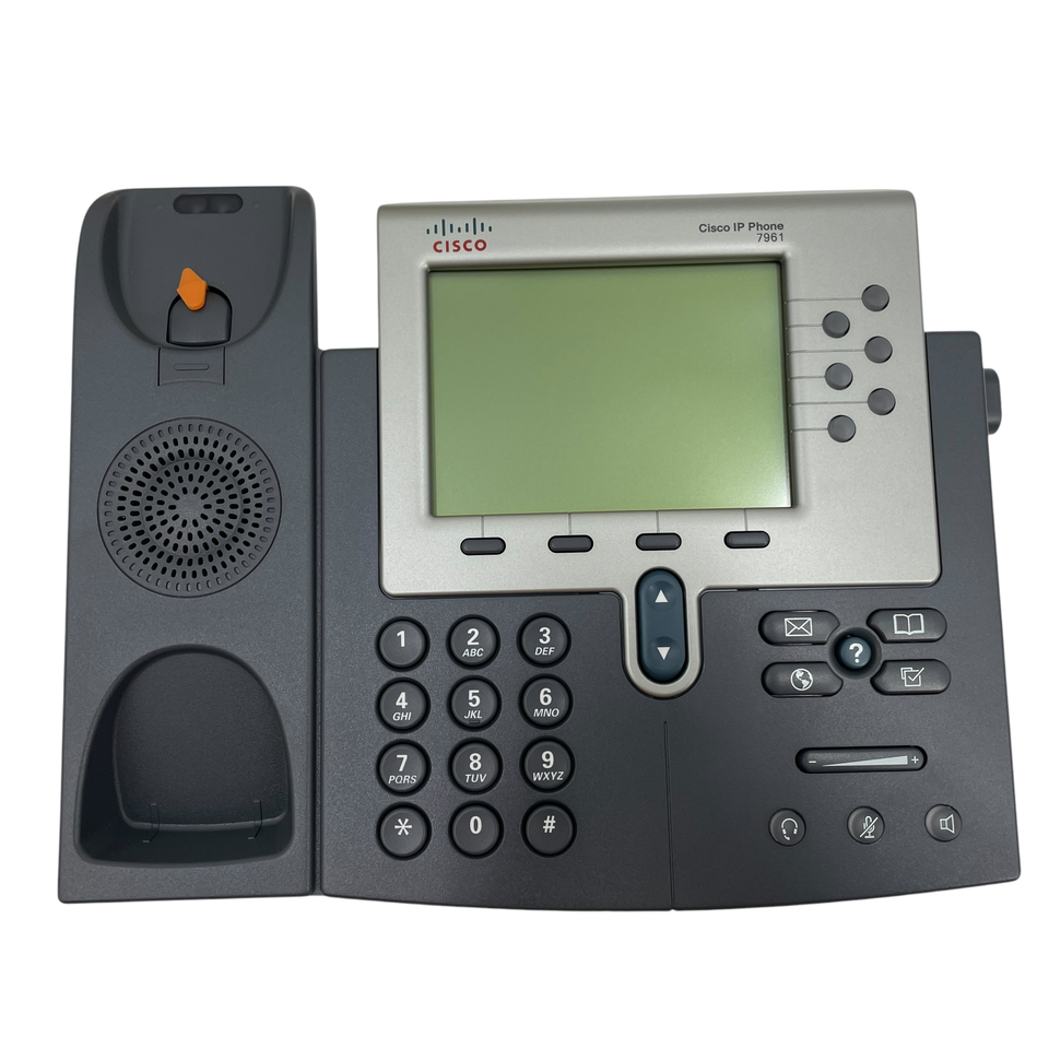 Cisco Gray IP Business Phone CP-7961G VoIP PoE Telephone | eBay