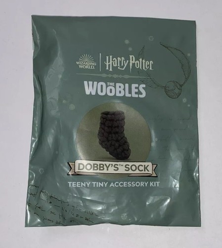 Harry Potter The Woobles Dobby's Sock Teeny Tiny Accessory Crochet Kit ...
